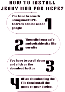 Download Jenny Mod MCPE Latest Version For Mobile